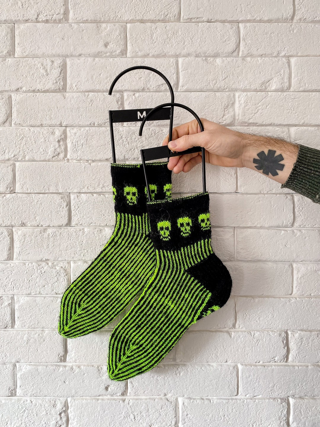 Not so Scary Socks Pattern Pattern - Etsy