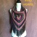 Chilly Cider Cowl PATTERN With Pictures, Step by Step, Boho, Tassels ...