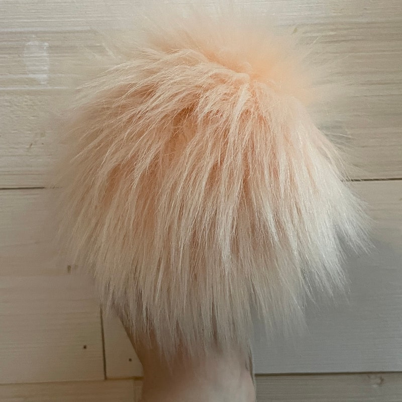 Peach Pom Pom - Etsy