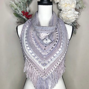 Chilly Cider Cowl PATTERN With Pictures, Step by Step, Boho, Tassels ...