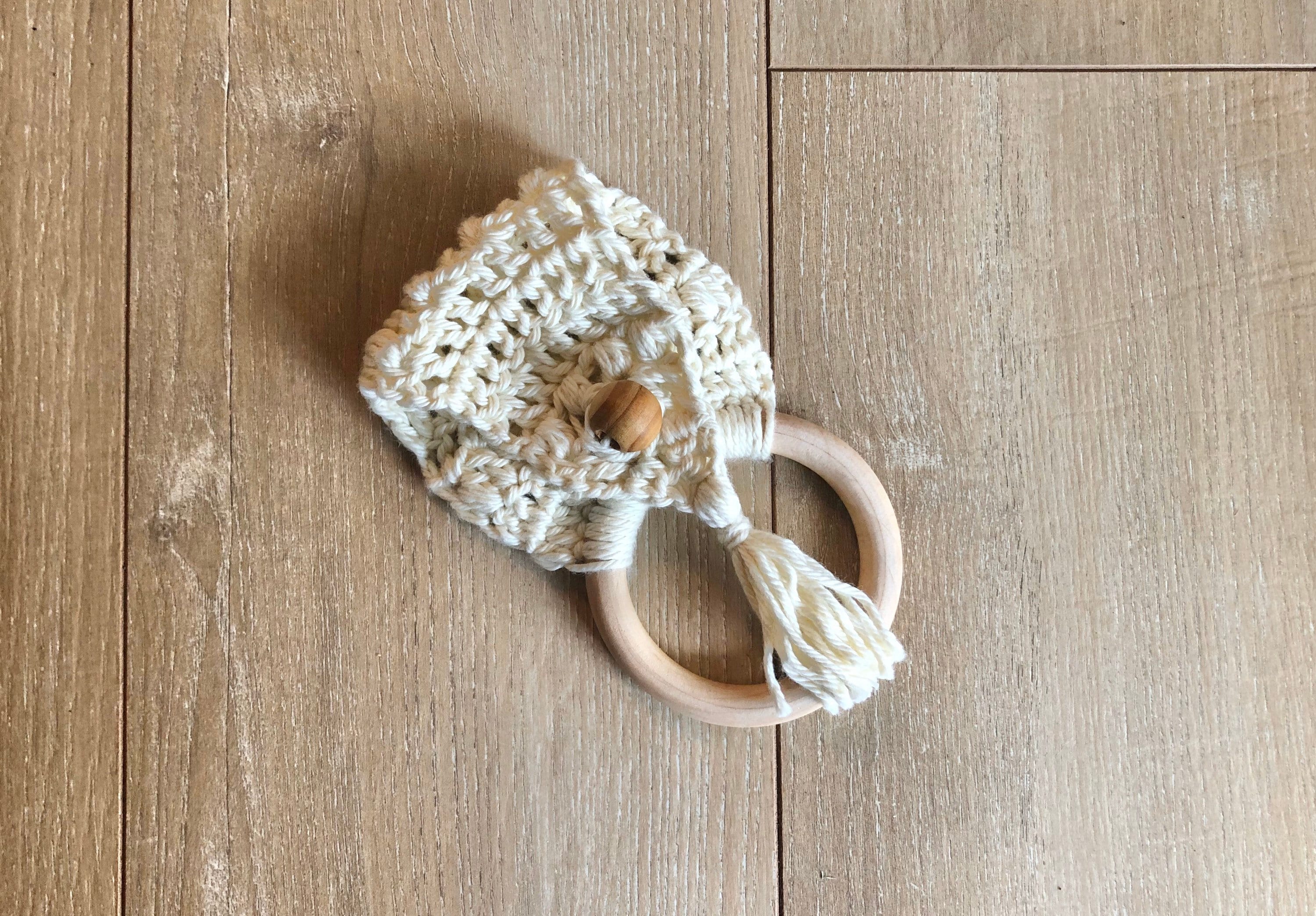 Towel Ring Crochet PATTERN Boho Kitchen Decor Boho Crochet - Etsy