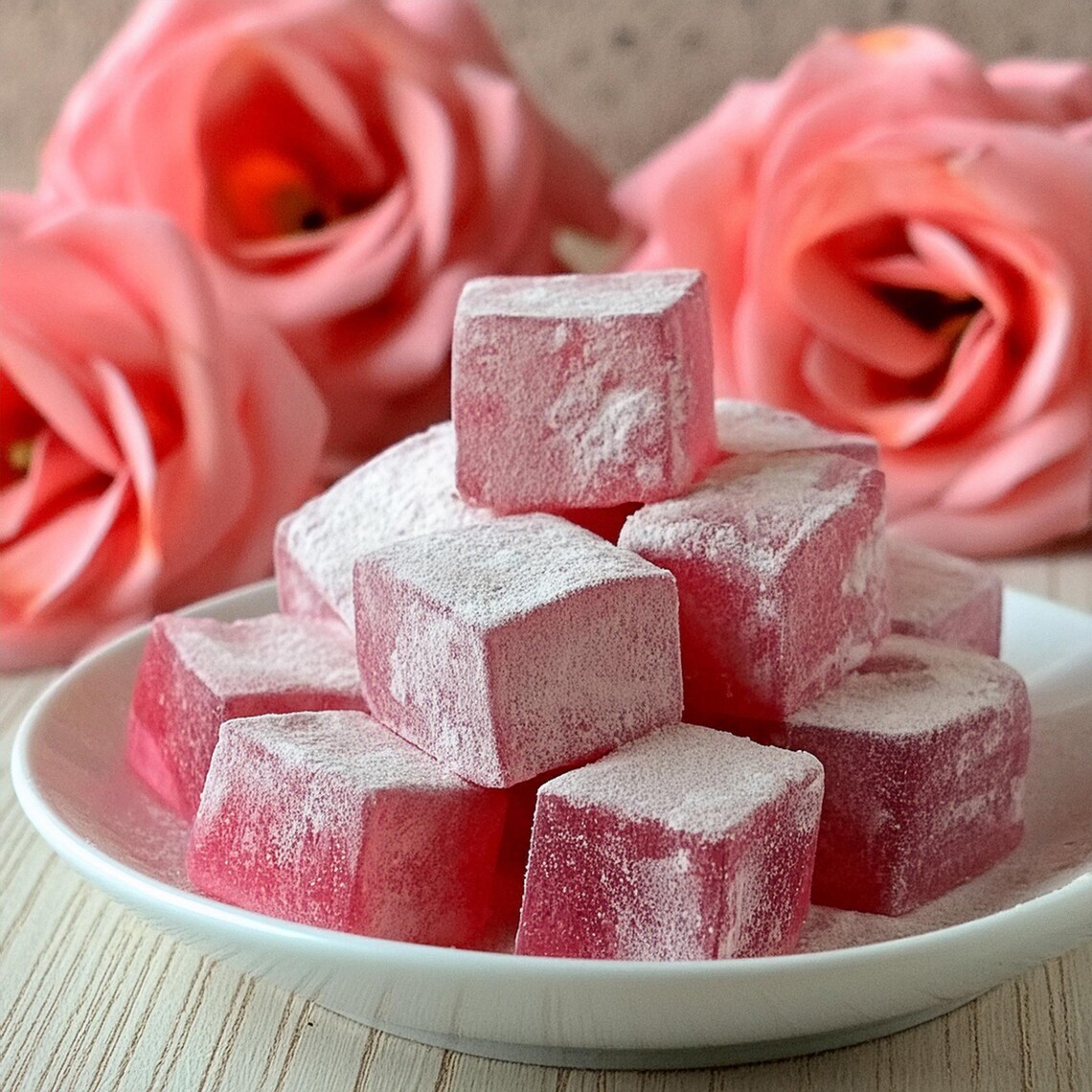 Turkish Delight Rose Flavoured - Etsy