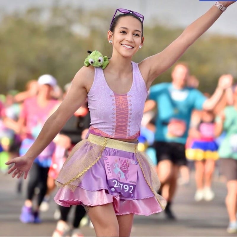 Rapunzel Athletic Outfit - Etsy