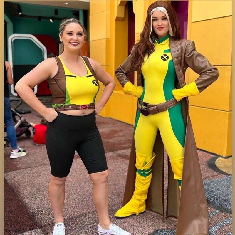 Xmen Rogue Cosplay Costume - Etsy