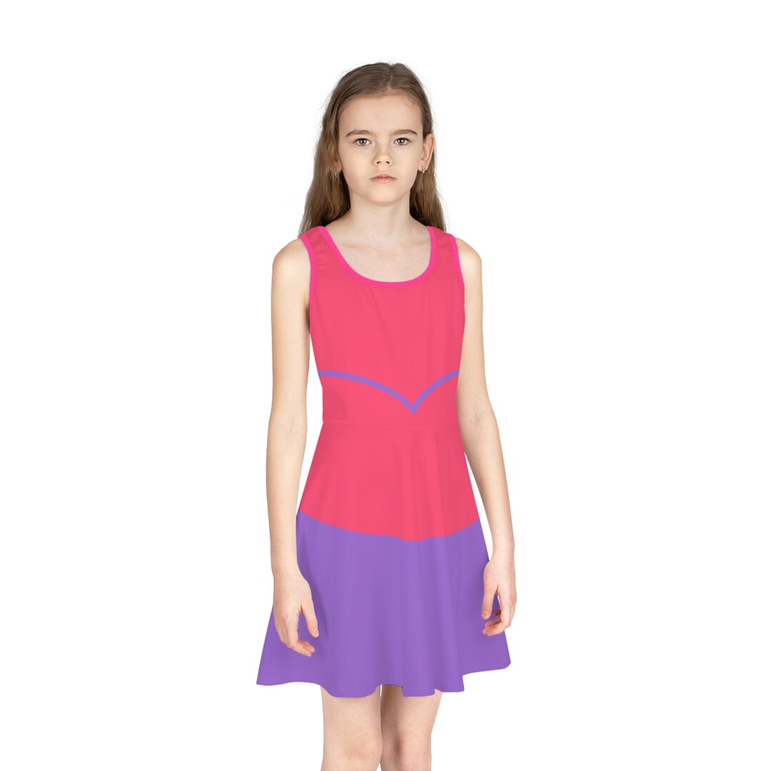 Boo Baby Skater Dress – Girls Disneybound Monster Costume - Etsy