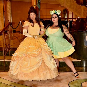 Bayou Princess Skater Dress: Nature-inspired Swamp Chic Fairy Tale ...