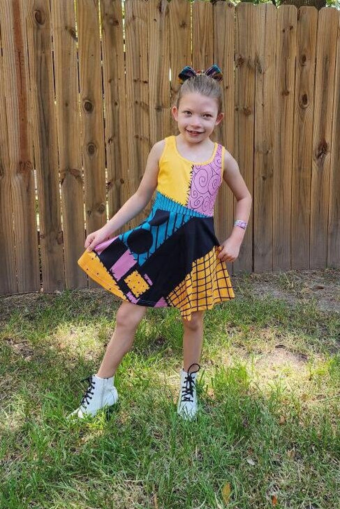 The Sally Girls' Sleeveless Skater Dress - Etsy