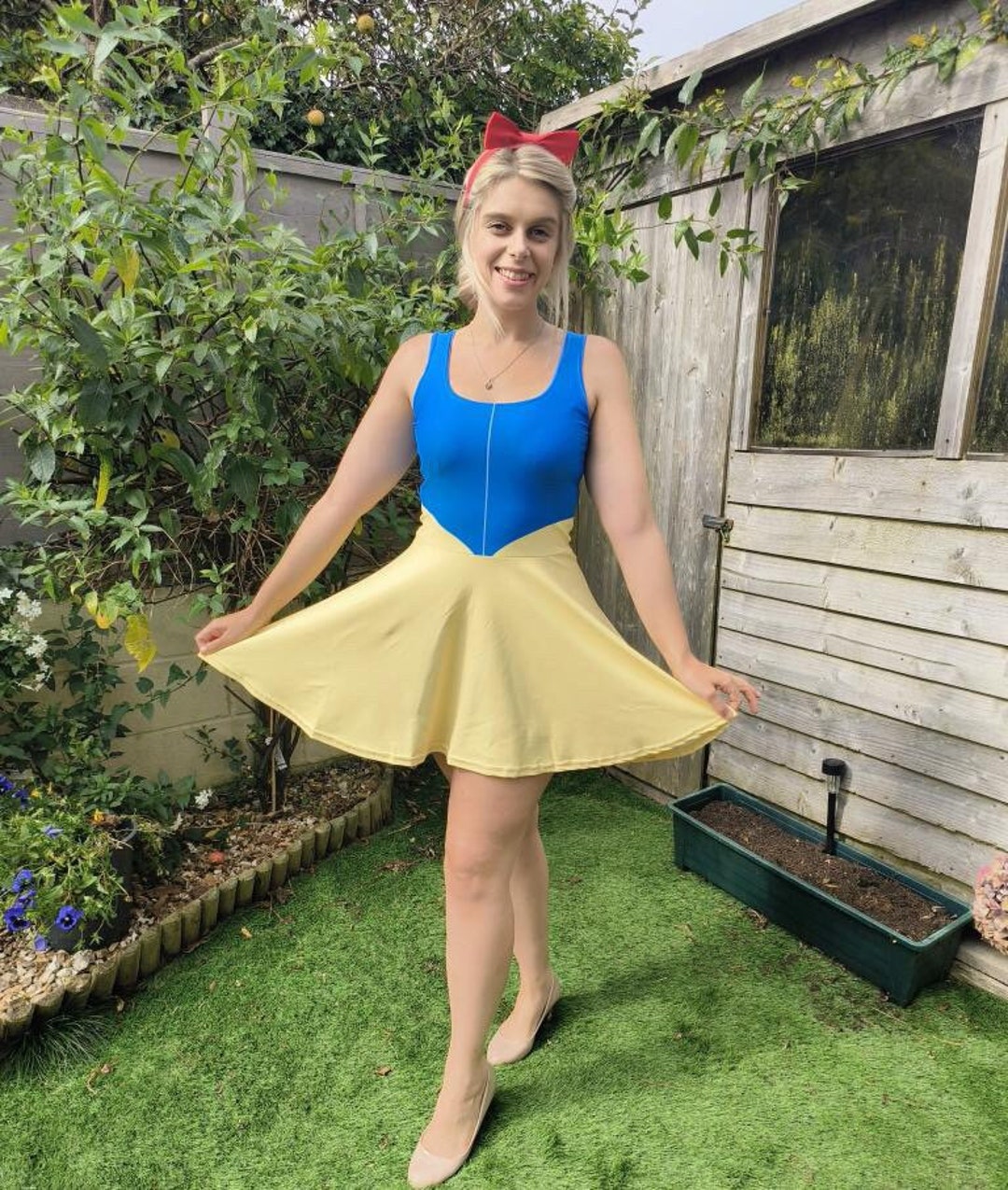 Snow White Skater Dress: Poison Apple Princess Costume, Disneybound - Etsy