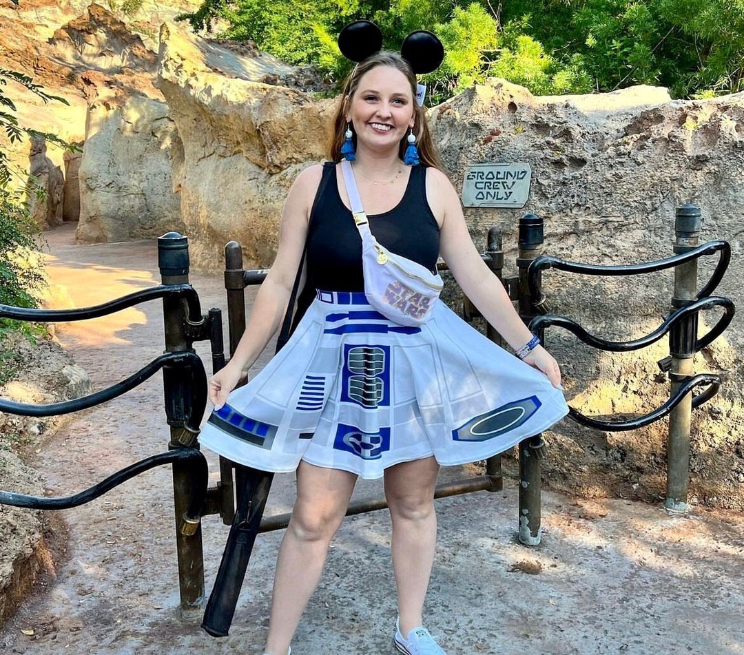 Cosmic Sidekick: the Droid Women's Skater Skirt - Etsy