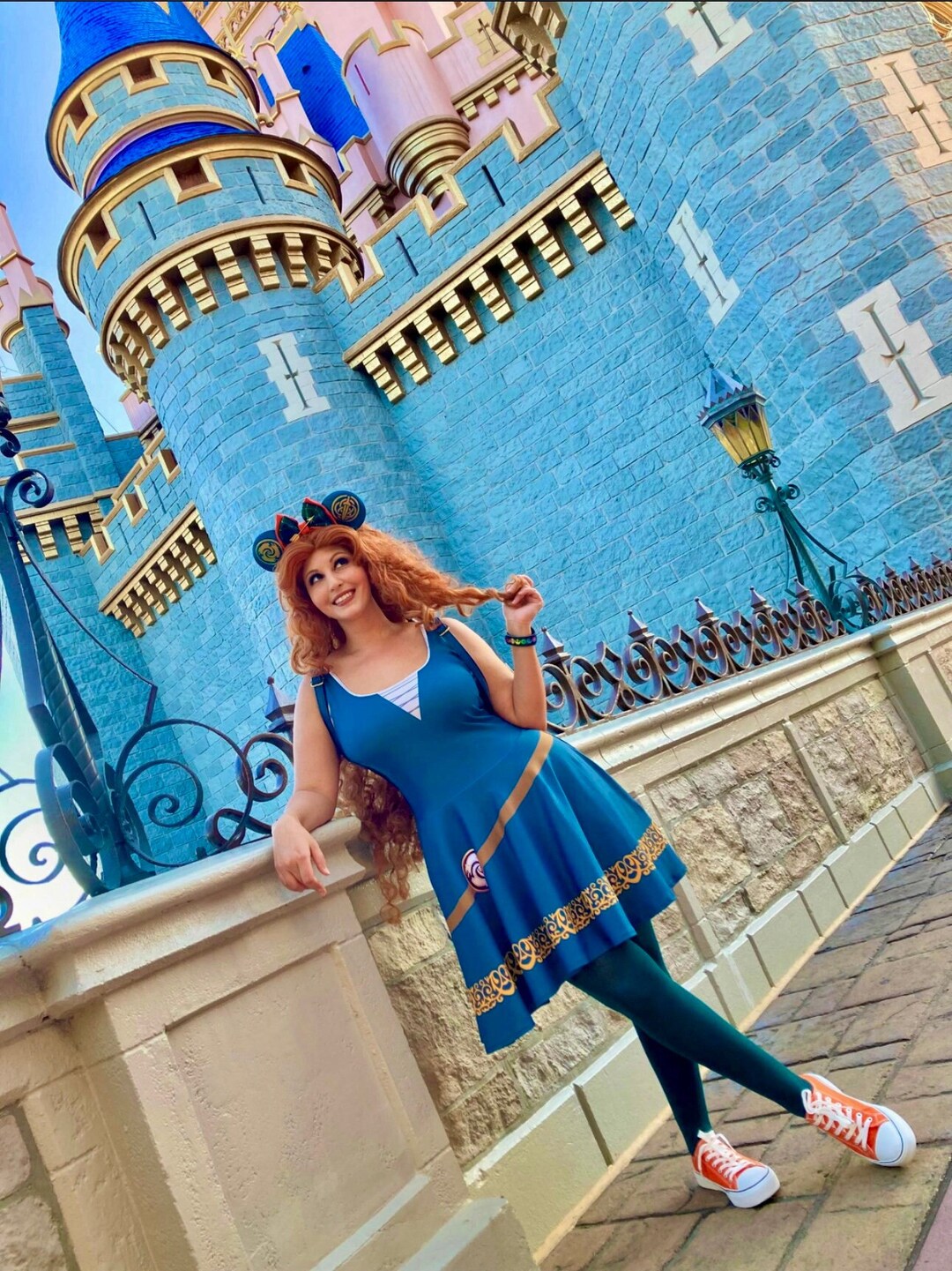Brave Inspired Athletic Skater Dress: Scottish Highlands Princess ...