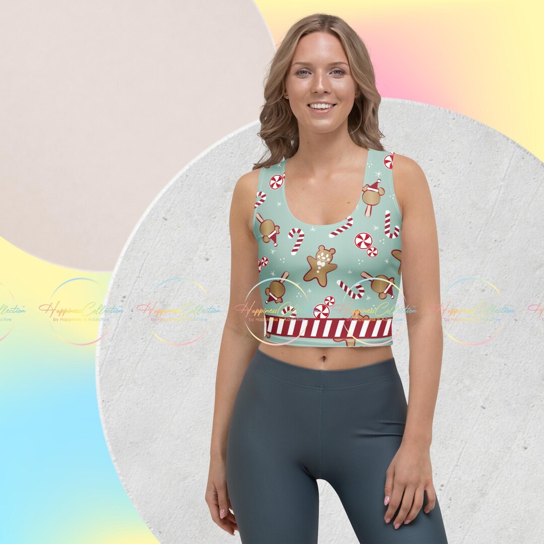 Gingerbread Crop Top: Sweet Mint Holiday Style – Fairytale Christmas ...