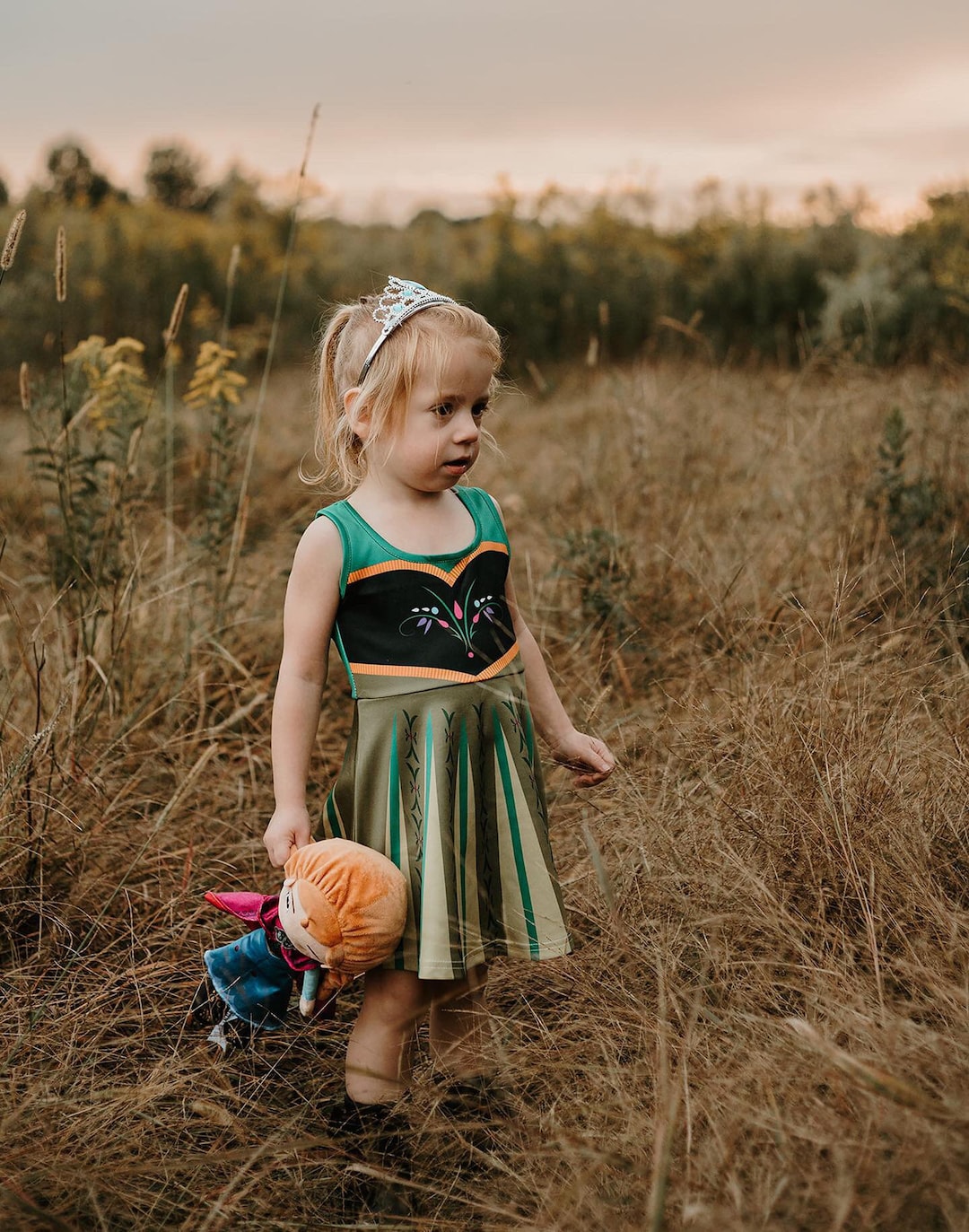 The Anna Coronation: Girls Princess Inspired Skater Dress – Disneybound ...