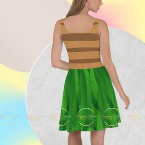 Hula Timon: Women's Savannah Rhythm Athletic Skater Dress - Etsy