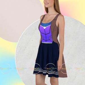 Running the Gambit Superhero: Women's Dynamic Athletic Skater Dress ...