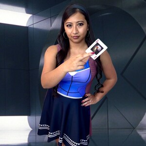 Running the Gambit Superhero: Women's Dynamic Athletic Skater Dress ...