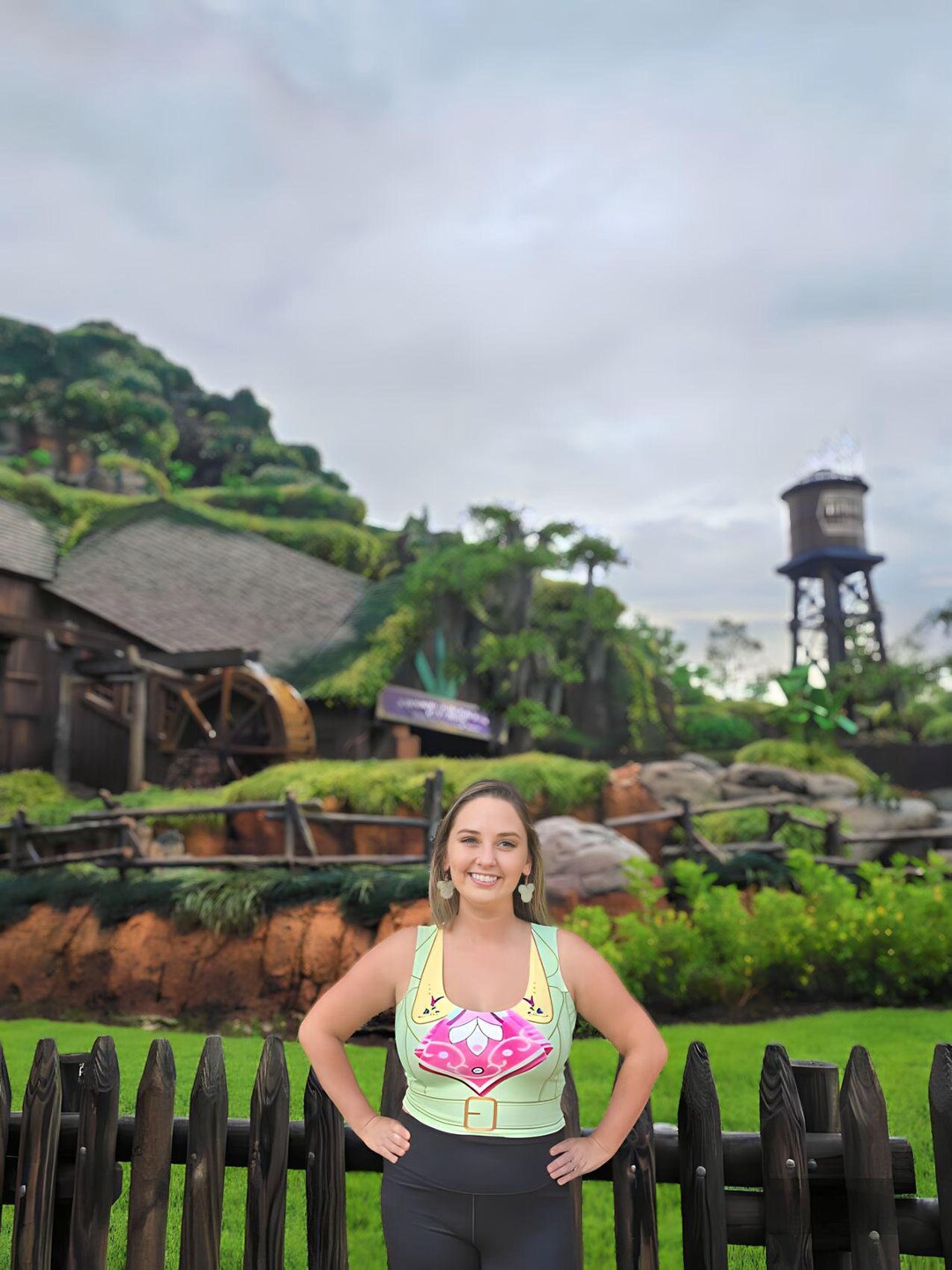 Tiana's Enchanted Bayou: Women's Sleeveless Athletic Crop Top - Etsy