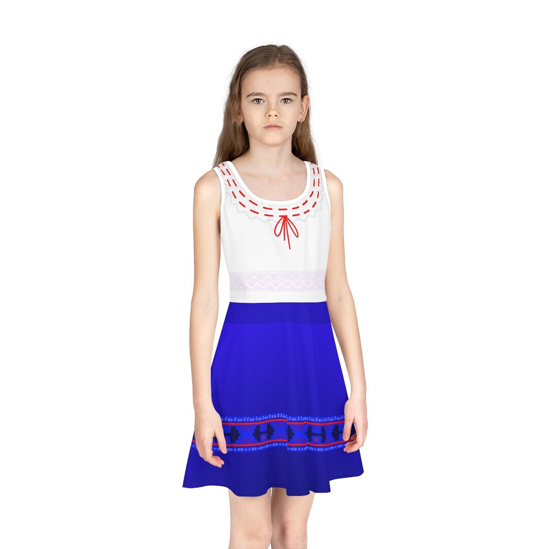 Be Strong Like Luisa - Girls' Sleeveless Skater Dress - Etsy