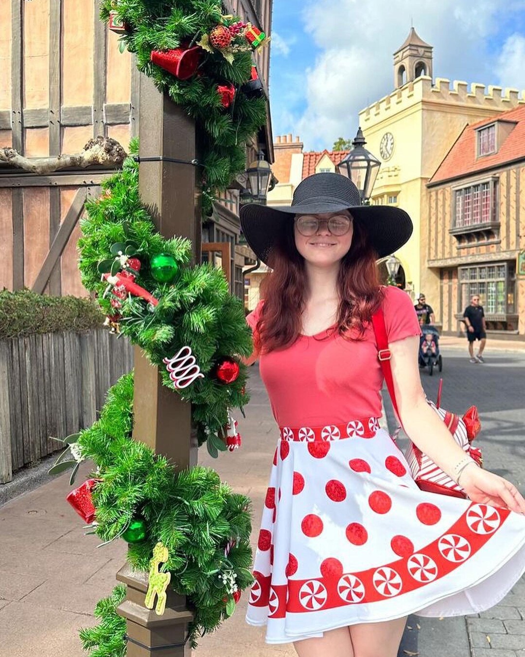 This Peppermint Skirt is so Fly! - Skater Skirt - Etsy