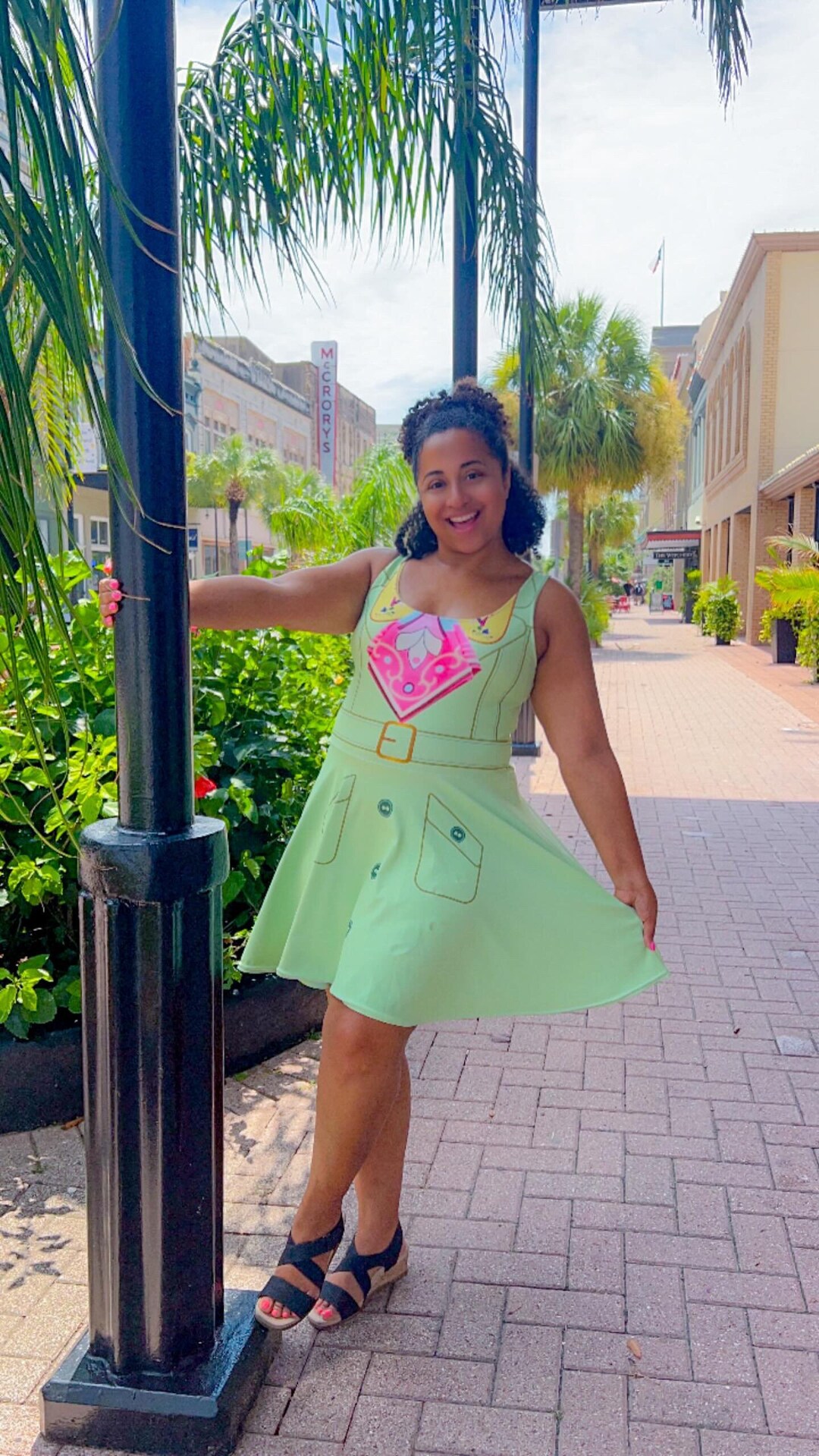 Tiana's Enchanted Bayou: Women's Sleeveless Athletic Skater Dress - Etsy