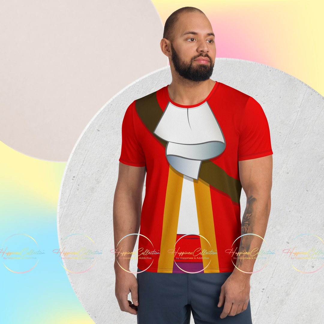 Captain Black Stache: Men's Pirate Hook Maxdri Athletic T-shirt - Etsy