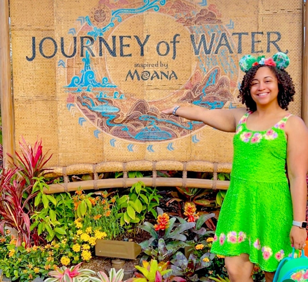 Elemental Grace - Island Goddess Inspired Skater Dress - Disneybound ...