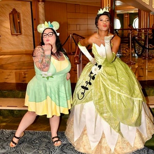 Bayou Princess Skater Dress: Nature-inspired Swamp Chic Fairy Tale ...