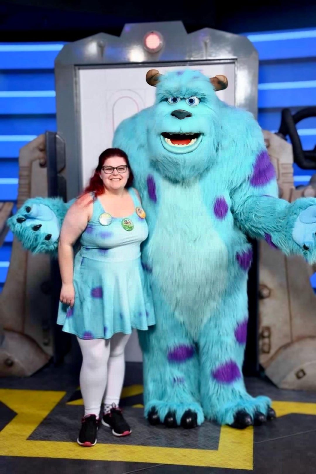 Gentle Giant Monster Skater Dress – Women’s Sleeveless Outfit for Pixar ...