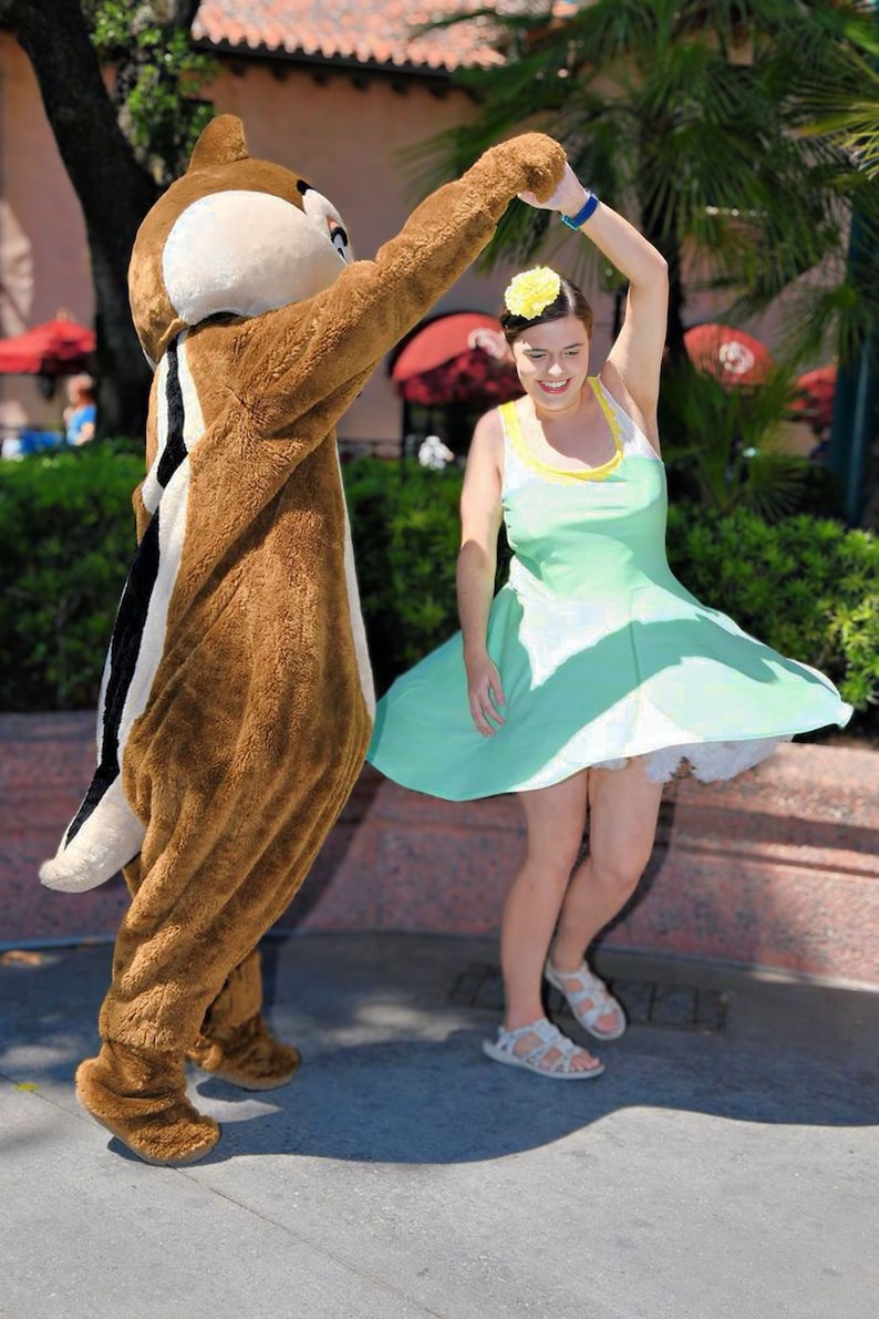 Clarice Chipmunk Skater Dress – Forest-inspired Disneybound Look | Co ...