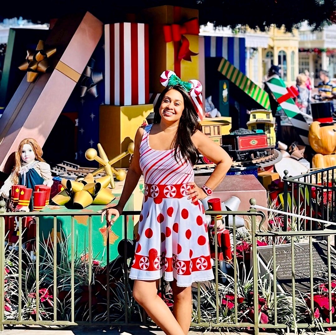 This Peppermint Dress so Fly! – Women’s Holiday Skater Dress | Festive ...