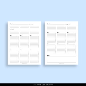 Minimal to Do Am Pm Planner Printable, Simple Daily to Do Am Pm Pdf ...