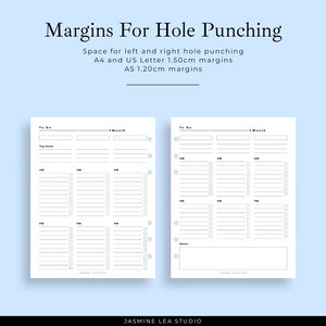 Minimal to Do Am Pm Planner Printable, Simple Daily to Do Am Pm Pdf ...