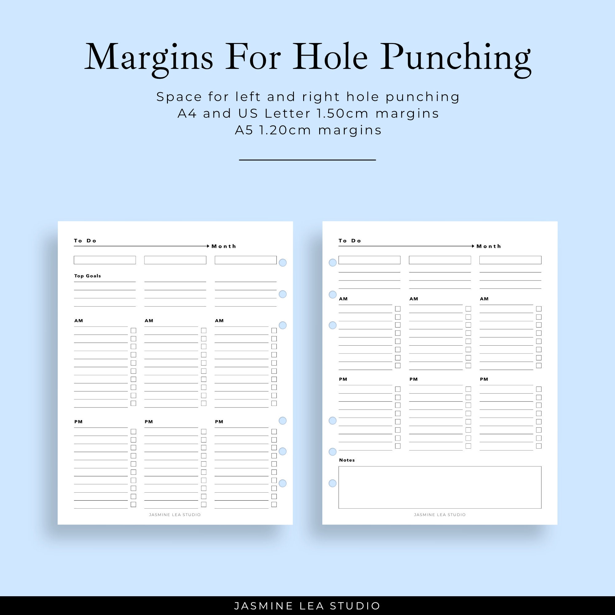 Minimal to Do Am Pm Planner Printable, Simple Daily to Do Am Pm Pdf ...