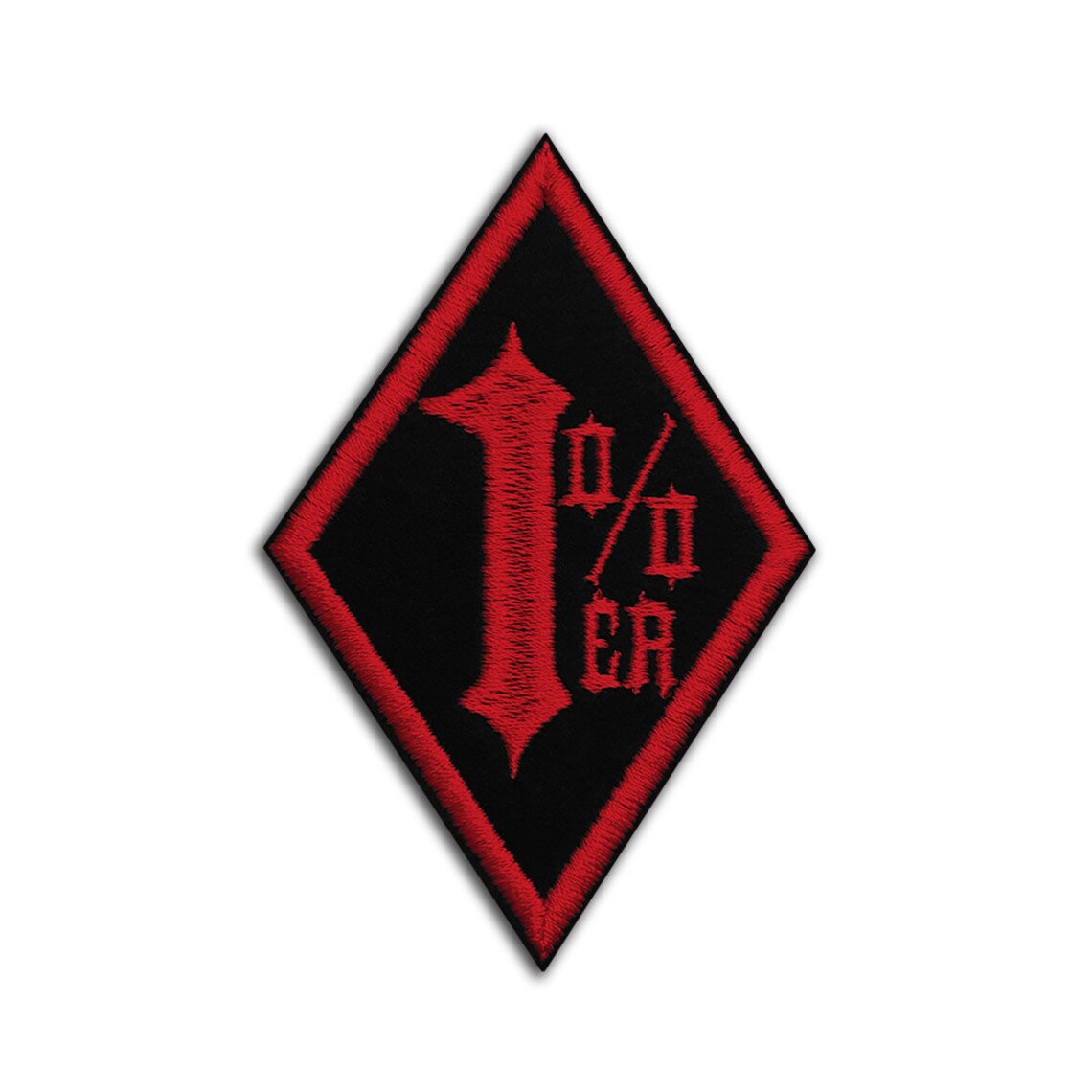 1% one percenter Motorcycle Embroidered Biker Patch Iron | Etsy