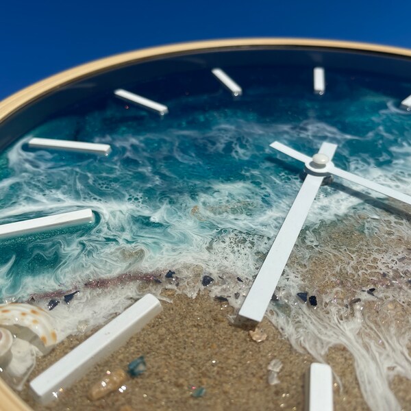 Beach Clock - Etsy