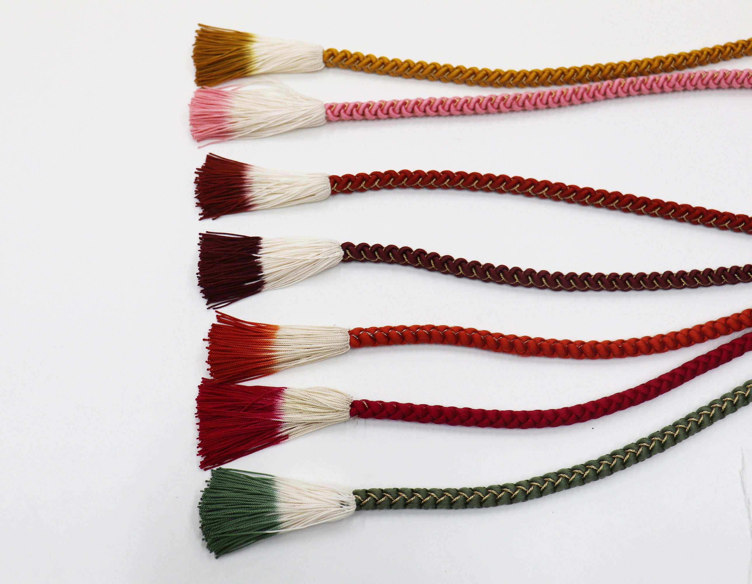 Obi-jime / Japanese Kimono Obi-jime / Vintage Silk Obi-code/ - Etsy