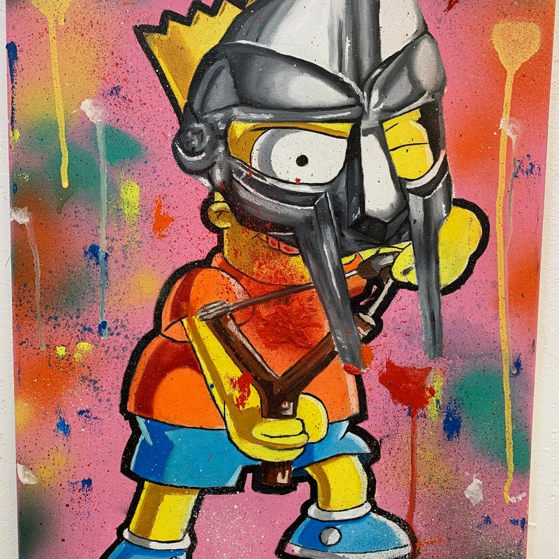 Simpsons Oil Painting - Etsy