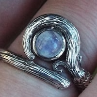 Ring of Telekinesis, Handcrafted 925 Sterling Silver Intricate Psychic ...