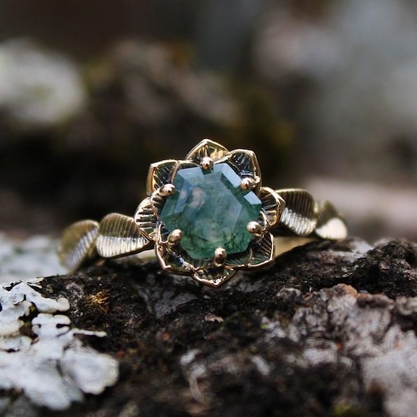 Nature Inspired Engagement Rings - Etsy