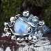 The White Mage Staff Ring With Moonstone - Magical Jewelry for Wizards ...