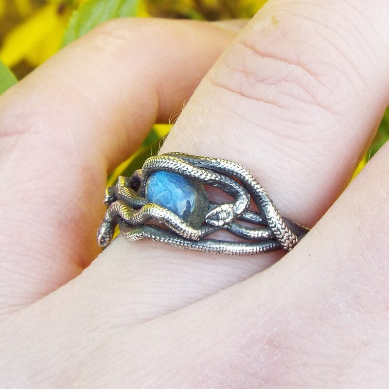 Serpent Ring - Etsy