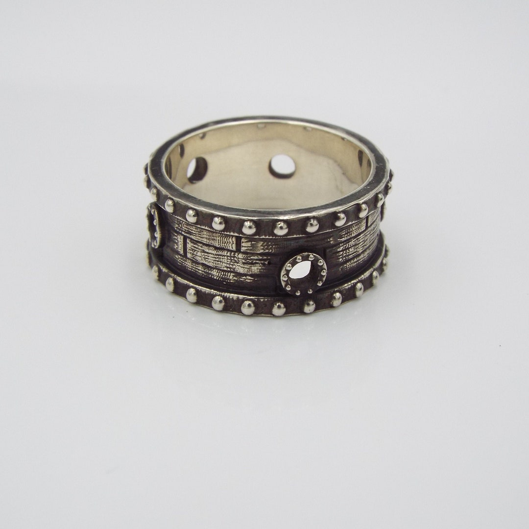 Shipwreck Wedding Band, Dark Fantasy Jewelry, Fantasy Wedding Band ...