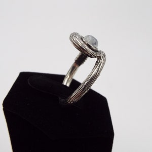 The White Mage Staff Ring With Moonstone - Magical Jewelry for Wizards ...