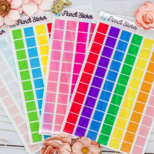 Transparent Sticker Sheet - Etsy