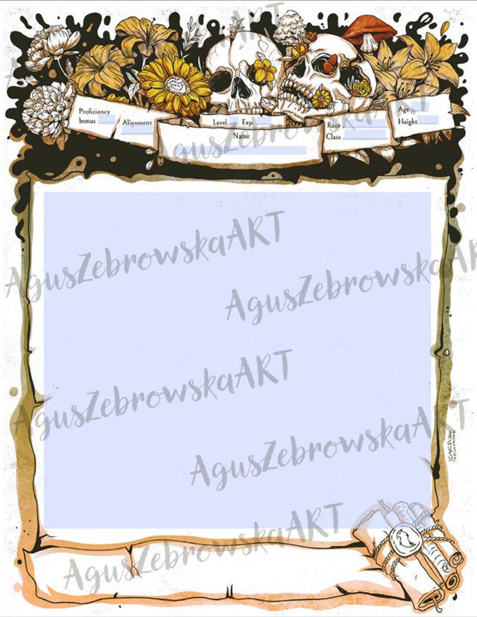 D&D 5e Character Sheets - Form Fillable Sheets | Custom Death Feywild ...