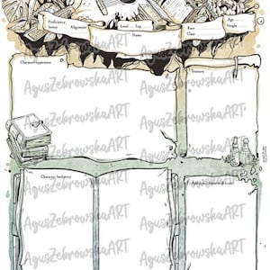 D&D Character Sheets Printable Dnd 5e Bard Character Sheets - Etsy Canada