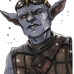 Custom Dnd Character Art Fast Portrait in Sketchy Style - Etsy