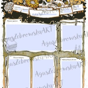 D&D 5e Character Sheets - Form Fillable Sheets | Custom Death Feywild ...