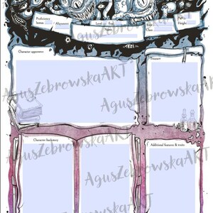D&D 5e Character Sheets - Form Fillable Spectator Sheet | Custom ...