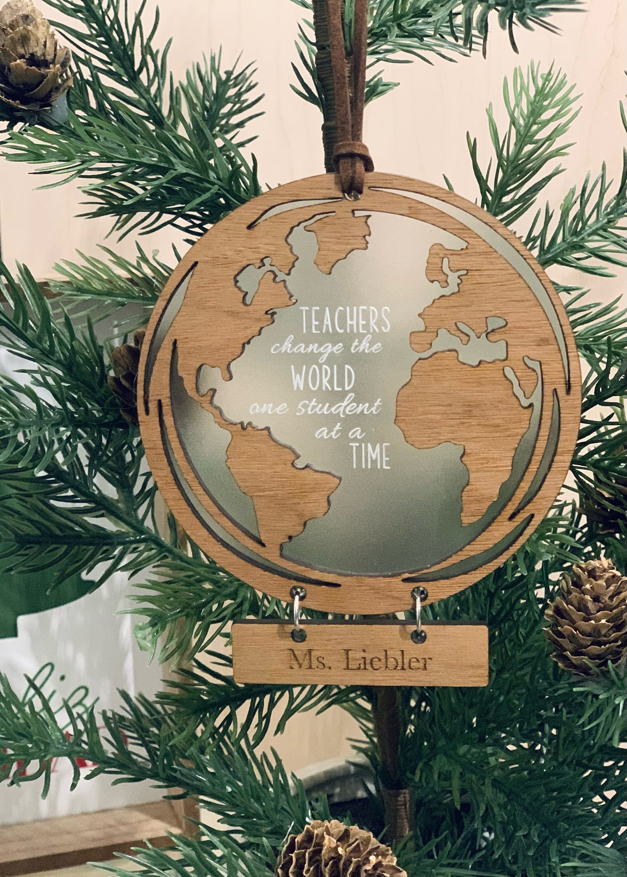 Teacher Appreciation Ornament- Holiday 2021 - Etsy