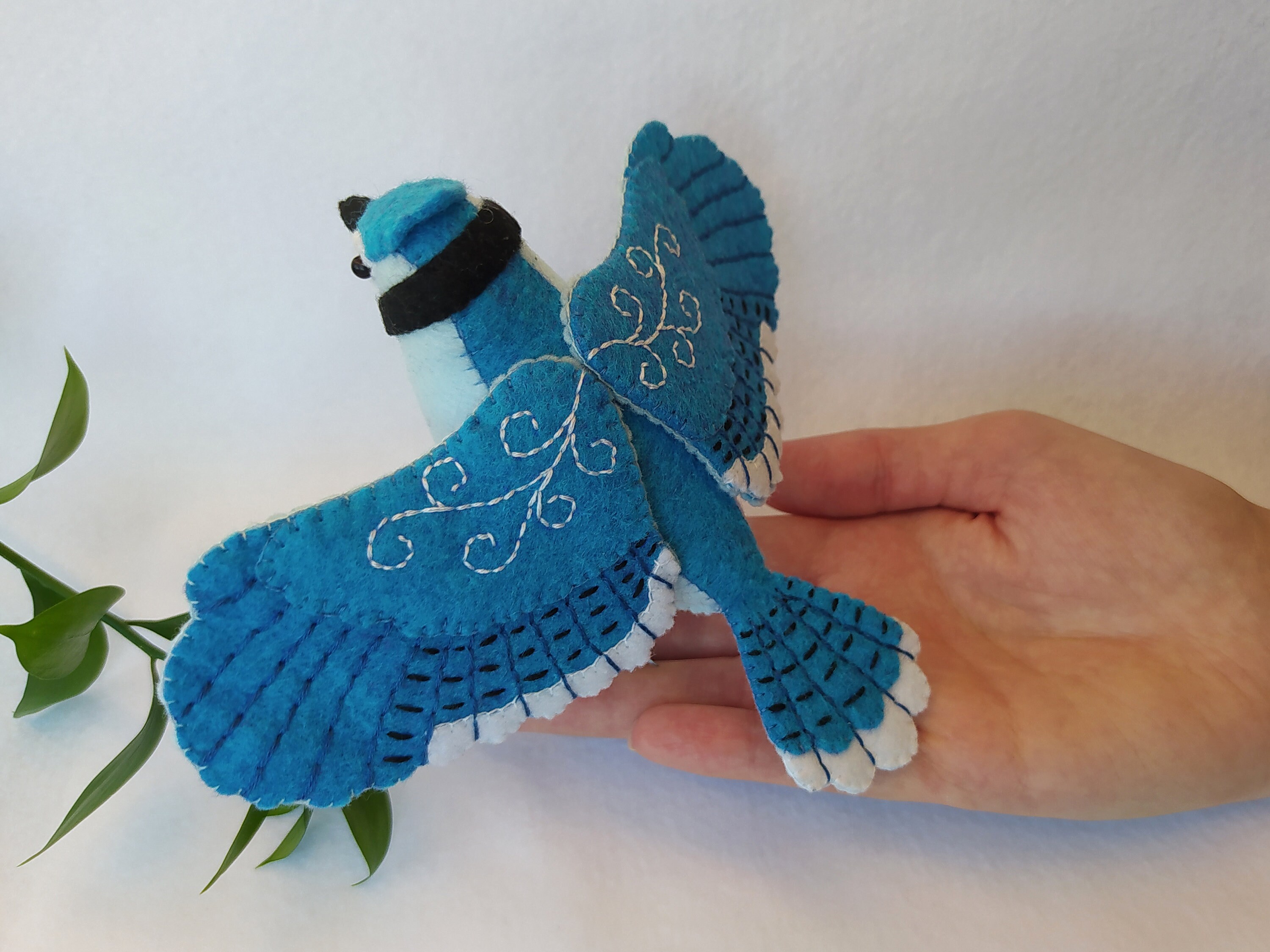 Soaring Blue Jay Sewing Pattern Blue Bird Sewing Tutorial | Etsy